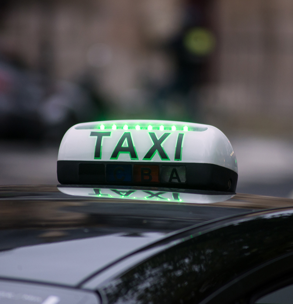 Connected Taxi Meter Display - Projects Completed by Symes